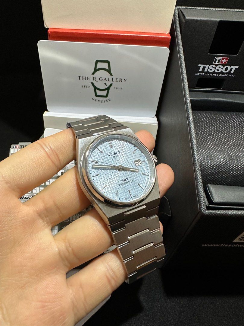 Original Tissot Prx Powermatic 80 40mm T137407A, Men's Fashion, Watches ...