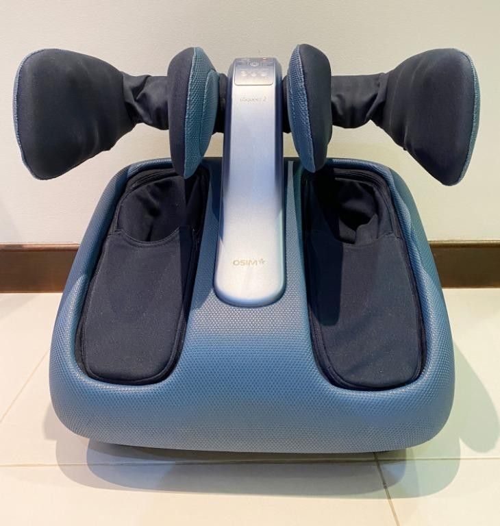 OSIM uSqueez 2 Smart Leg Massager, Health & Nutrition, Massage Devices ...