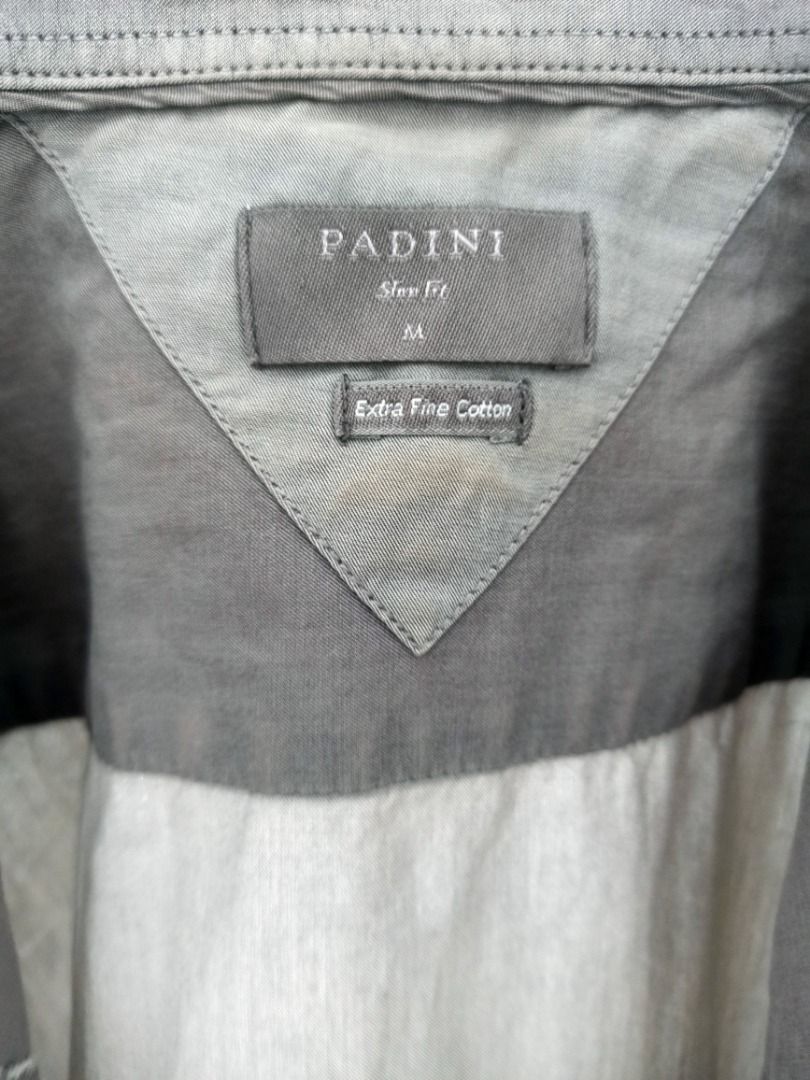 Padini Men Work long Sleeve Shirt slim fit grey color (Bundle), Men's ...