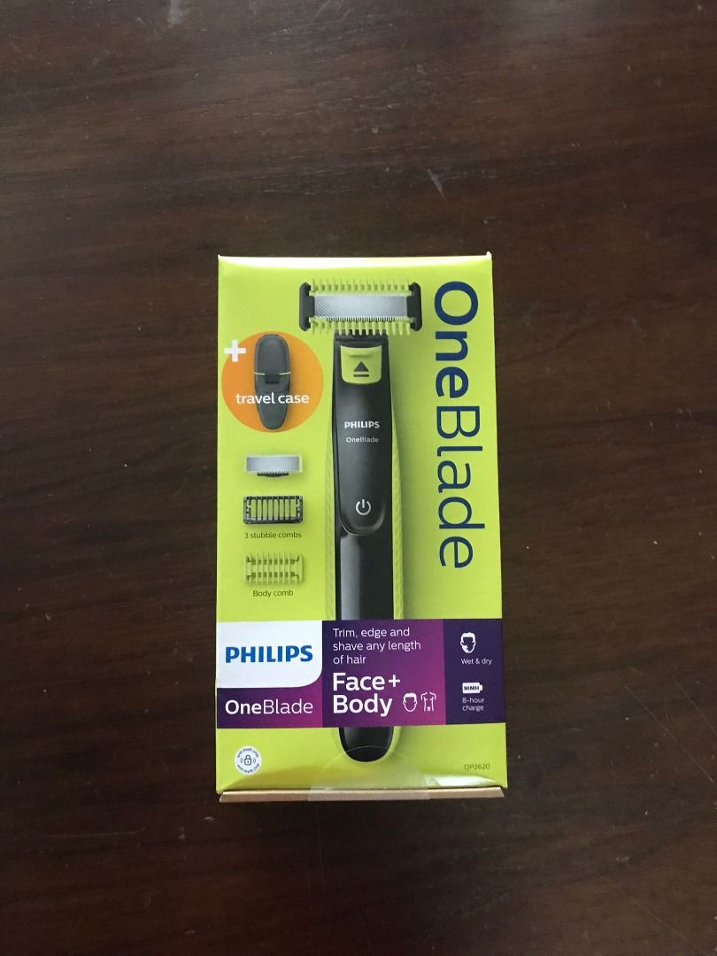 Philips OneBlade Face and Body Shaver QP2620/65, Beauty & Personal Care ...