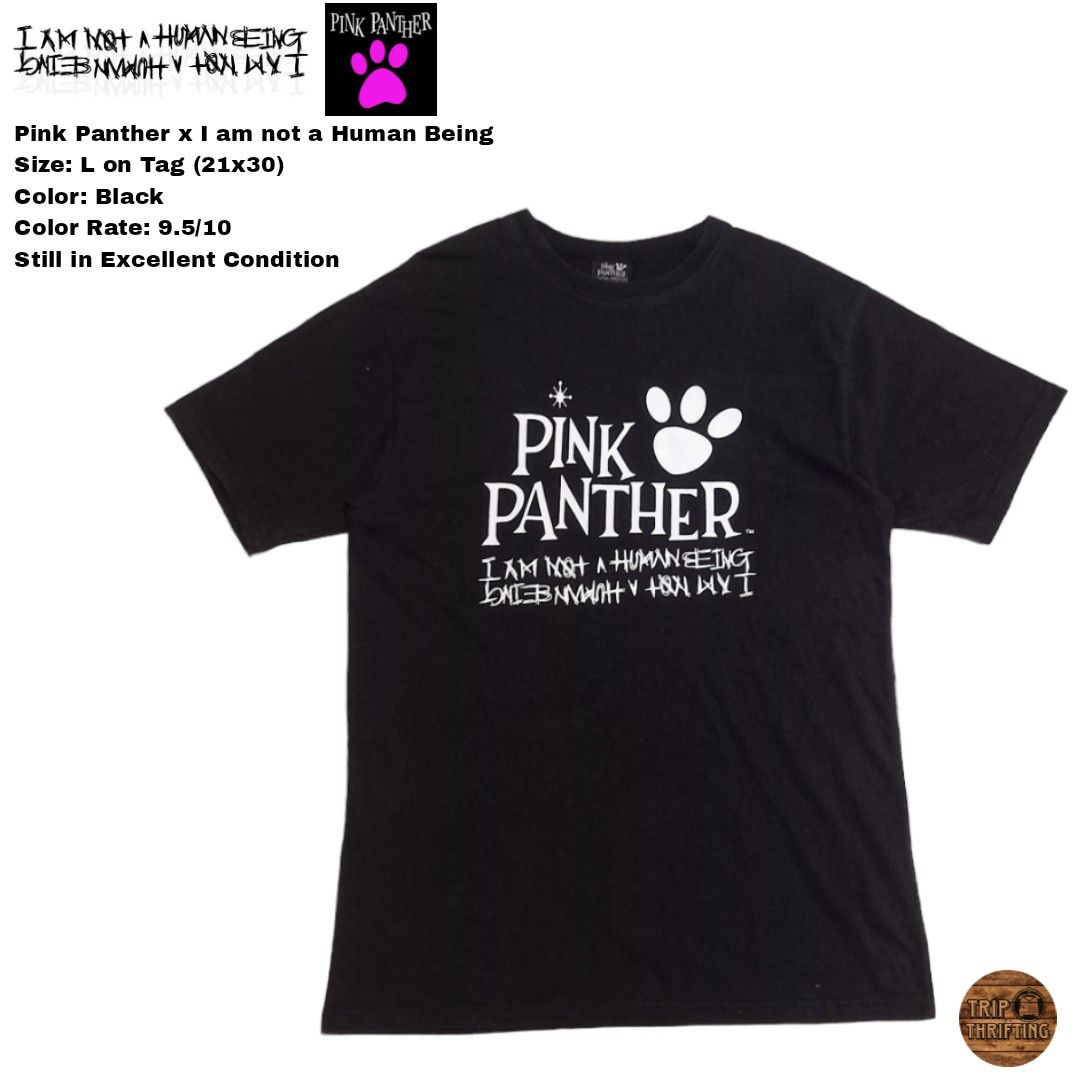 Pink Panther x I am not a Human Being, Men's Fashion, Tops & Sets ...