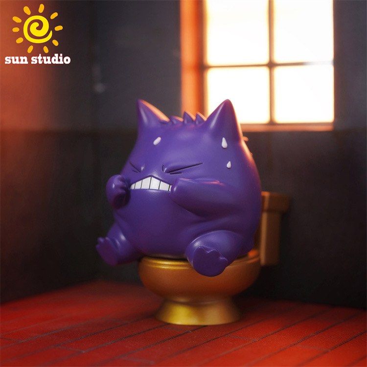 [PO] Sun Studio - Pokemon Constipated Gengar - StatuesGK [FREE SHIPPING ...