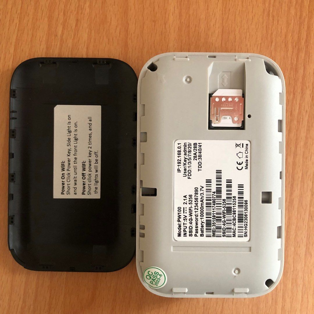 Pocket Wifi/ Portable Modem/Simcard Moden/Power Bank, Computers & Tech ...