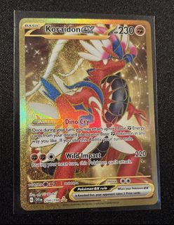 Koraidon ex pokemon card original, Hobbies & Toys, Toys & Games on ...