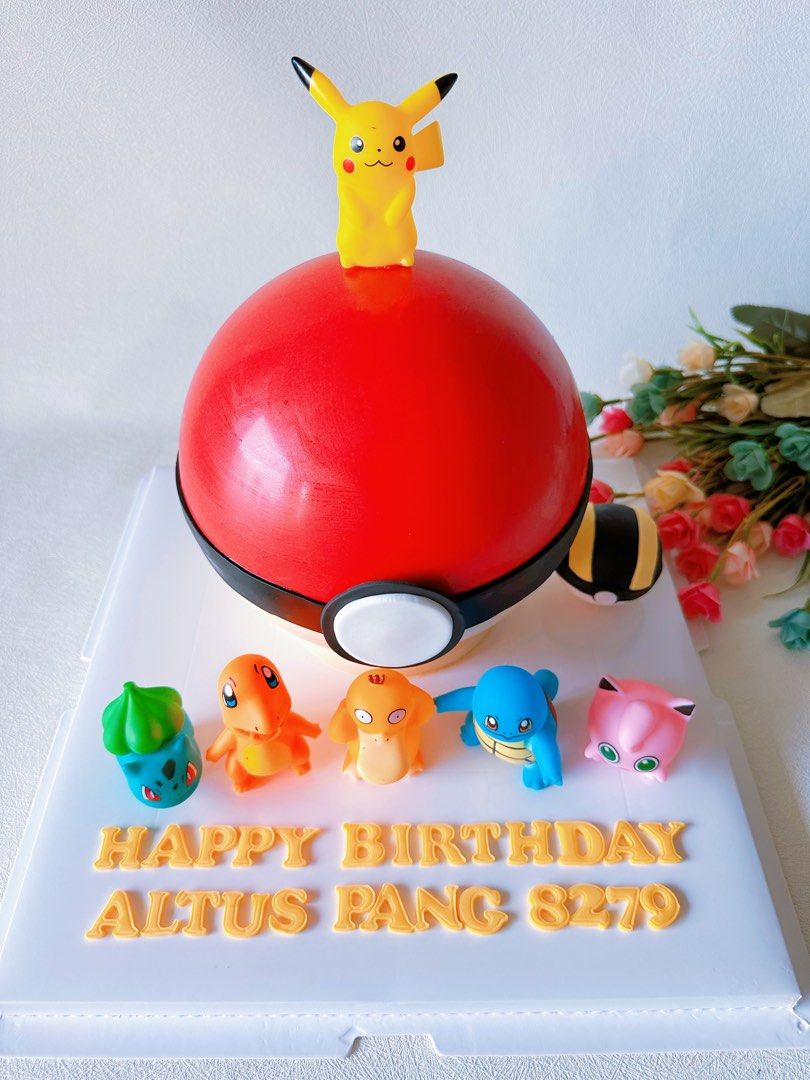 Pokémon piñata cake/ pikachu pinata cake/ customised cake, Food ...