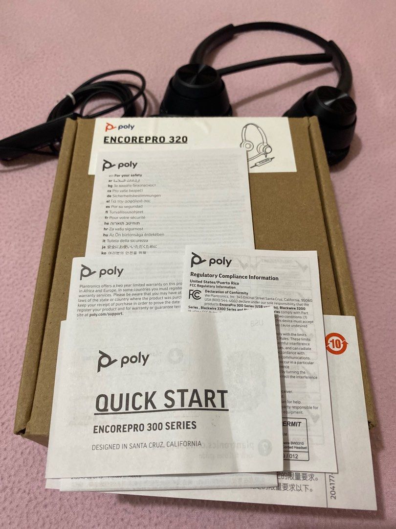 Poly Encorepro 320, Audio, Headphones & Headsets on Carousell