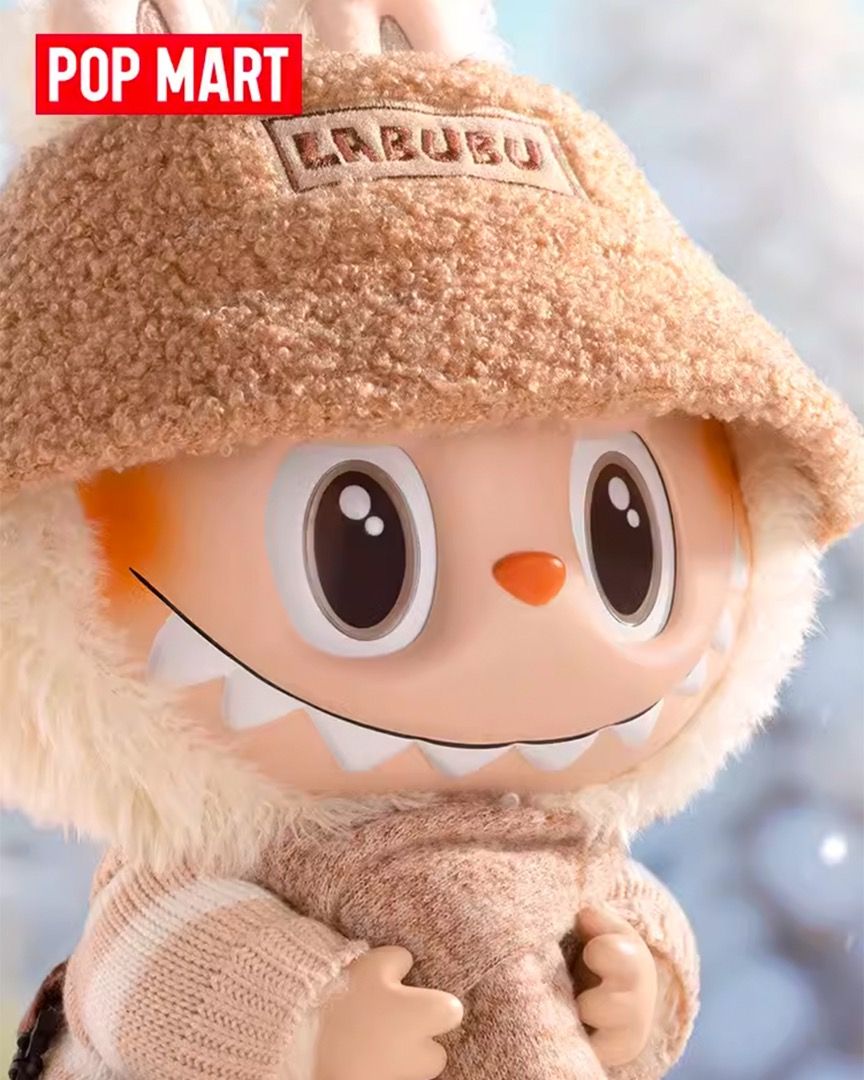 POP MART LIMITED EDITION LABUBU DRESS BE LATTE VINYL PLUSH DOLL ...