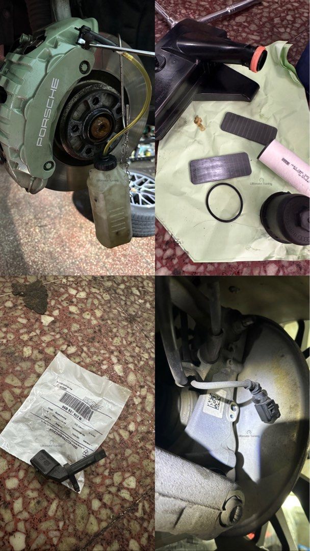 Porsche macan s 保時捷 PDK V6 Gear Fluid oil transfer Case rear axle ...