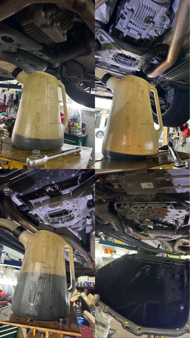 Porsche macan s 保時捷 PDK V6 Gear Fluid oil transfer Case rear axle ...