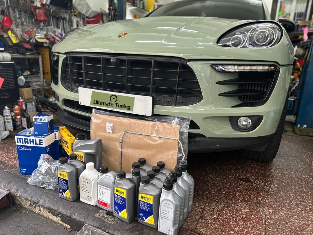 Porsche macan s 保時捷 PDK V6 Gear Fluid oil transfer Case rear axle ...