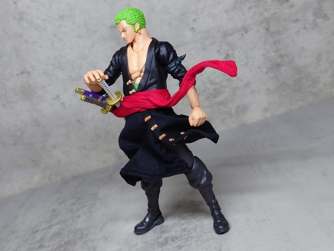 *pre order* Custom 1:12 Coat for SHF Luffy and Skirt for SHF Zoro ...