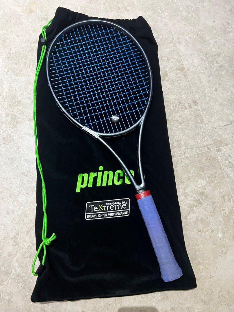 Prince Phantom 100x (18x20) arm friendly tennis racket, Sports ...