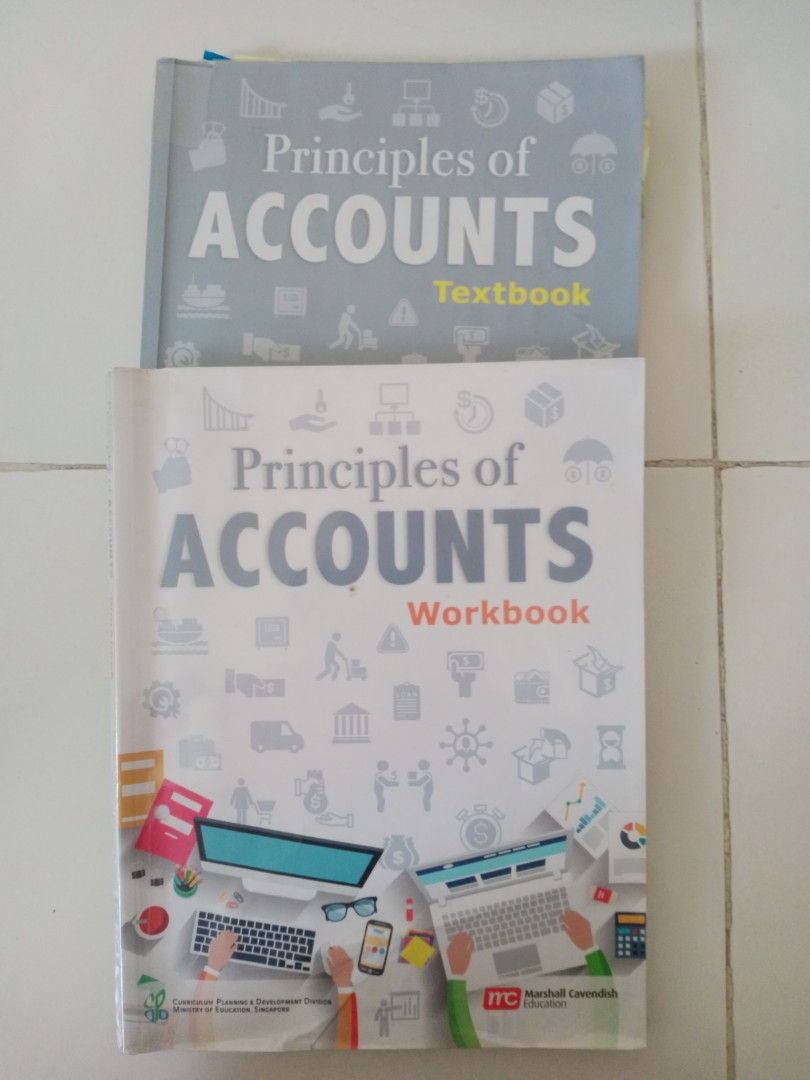 Principles of Accounts textbook and workbook, Hobbies & Toys, Books ...
