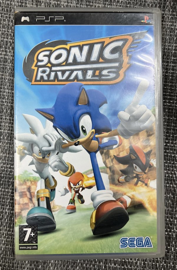 PSP 2608a Sonic Rivals 超音鼠, 電子遊戲, 電子遊戲, PlayStation - Carousell