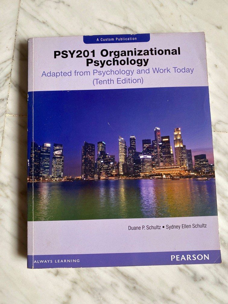 PSY201 Organizational Psychology PEARSON, Hobbies & Toys, Books ...