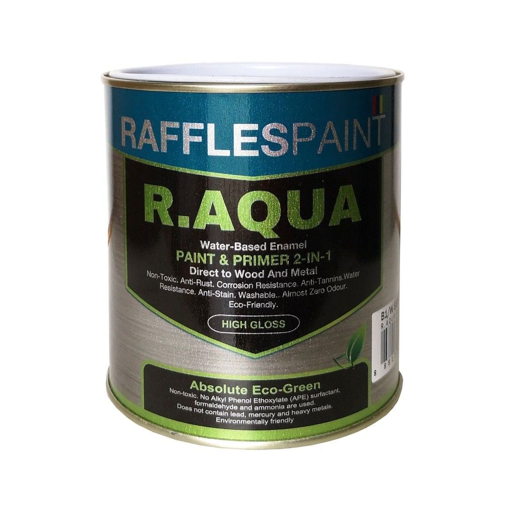 Raffles R aqua paint, Hobbies & Toys, Stationery & Craft, Art & Prints ...