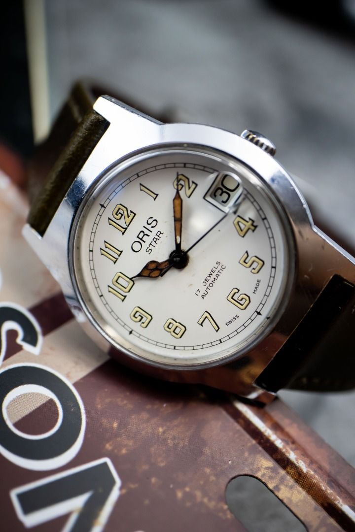 Rare Oris Star Vintage Watch, Luxury, Watches on Carousell