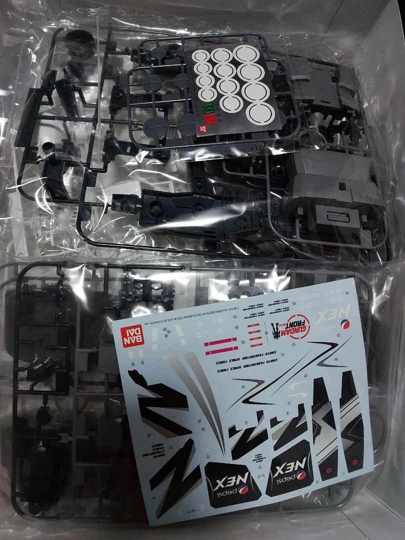 RARE Pepsi X Gundam collaboration MEGA SIZE Model kit Gunpla Mobile ...