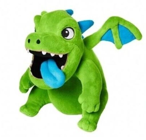 RARE Supercell Clash Royale Baby Dragon Plush Green Clash Of Clans ...