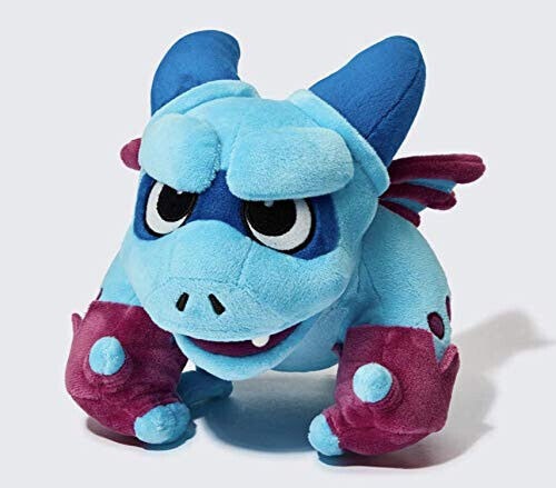 RARE Supercell Clash Royale Baby Dragon Plush Blue Clash Of Clans ...