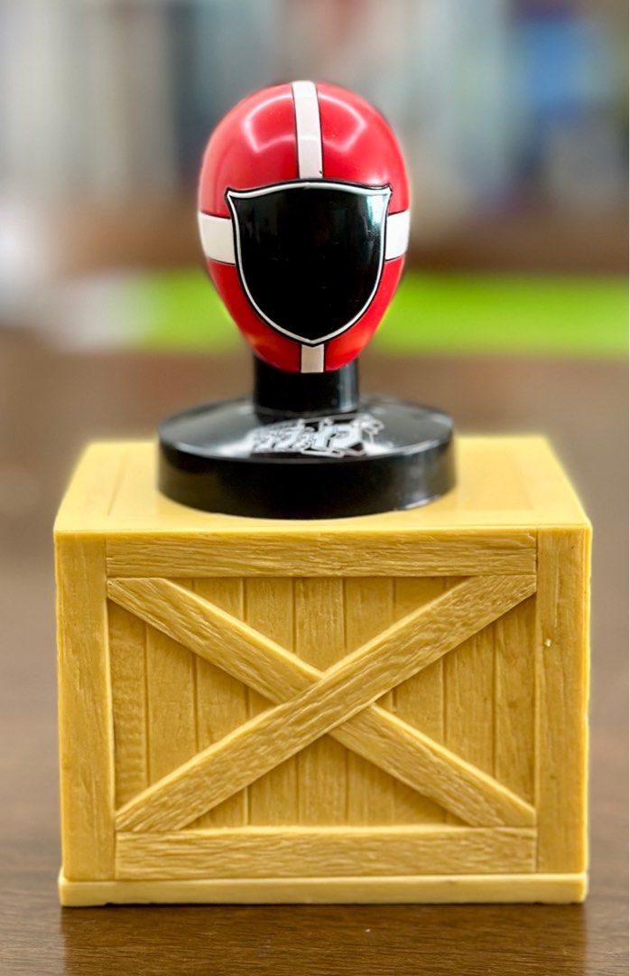 Red Sentai Mask Collection Lightspeed Red Ranger, Hobbies & Toys ...