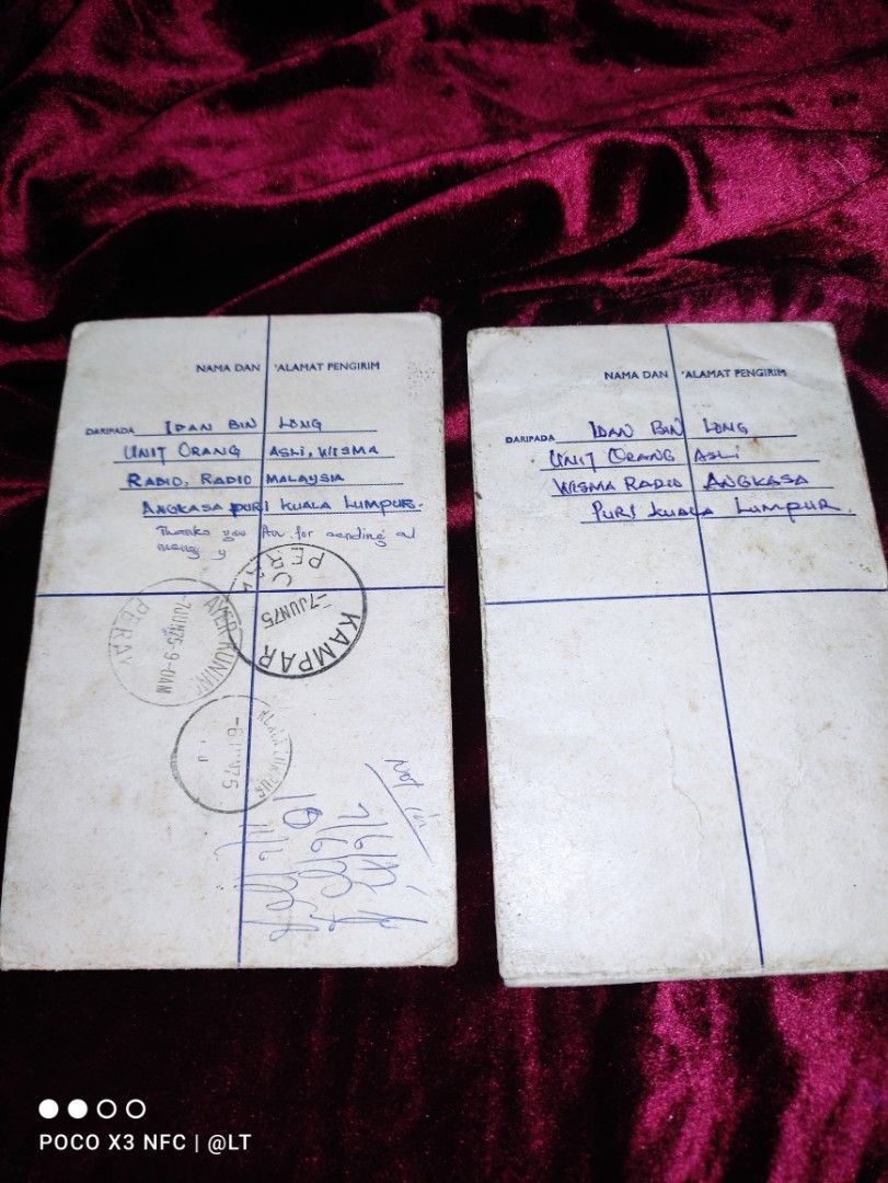 Register Post envelope / Sampul Surat berdaftar 70", Hobbies & Toys ...