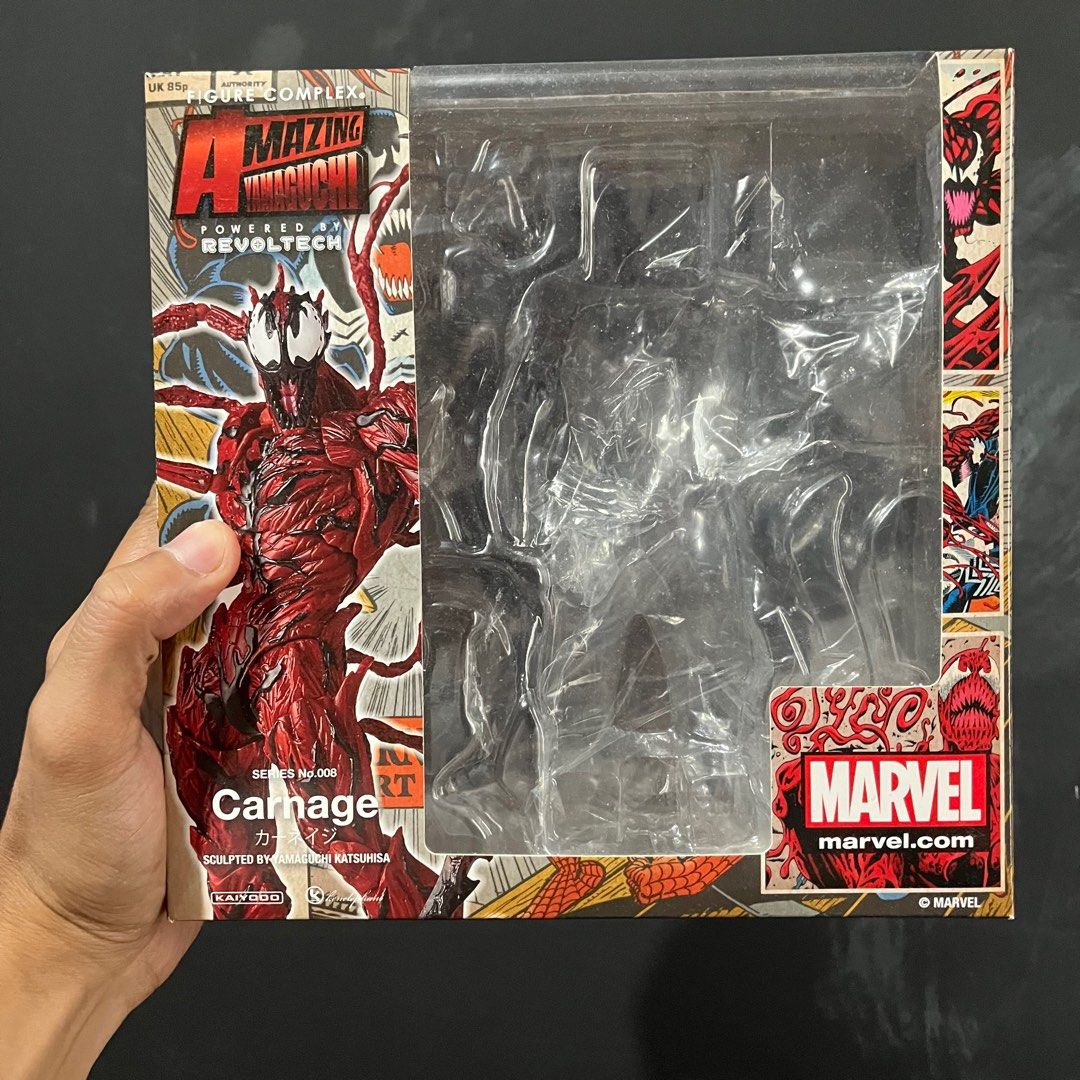 Kaiyodo Amazing Yamaguchi Revoltech Carnage, Hobbies & Toys, Toys ...