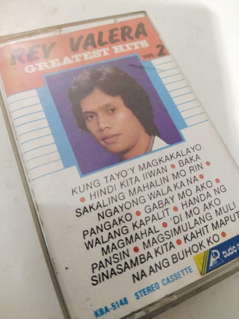 REY VALERA's Greatest Hits Vol.2/audio music Cassette Tape/1990s/Nice ...