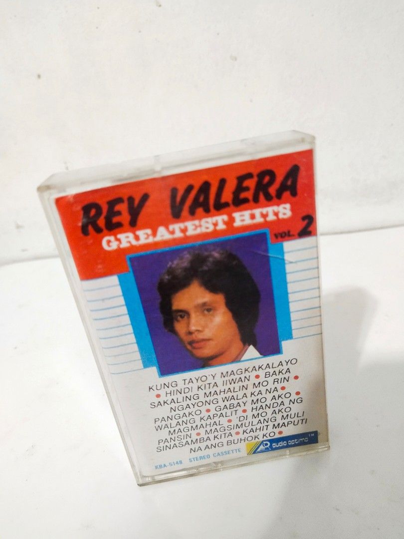 REY VALERA's Greatest Hits Vol.2/audio music Cassette Tape/1990s/Nice ...