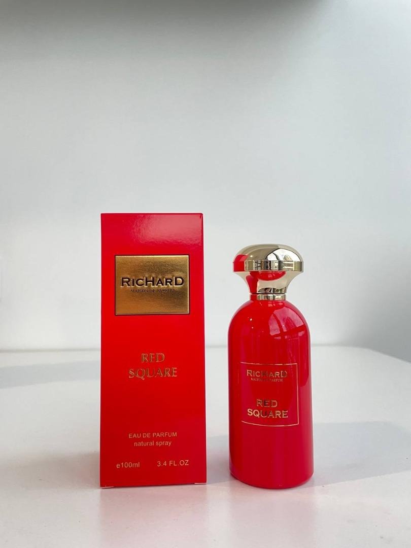 RICHARD RED SQUARE EDP 100ML, Beauty & Personal Care, Fragrance ...