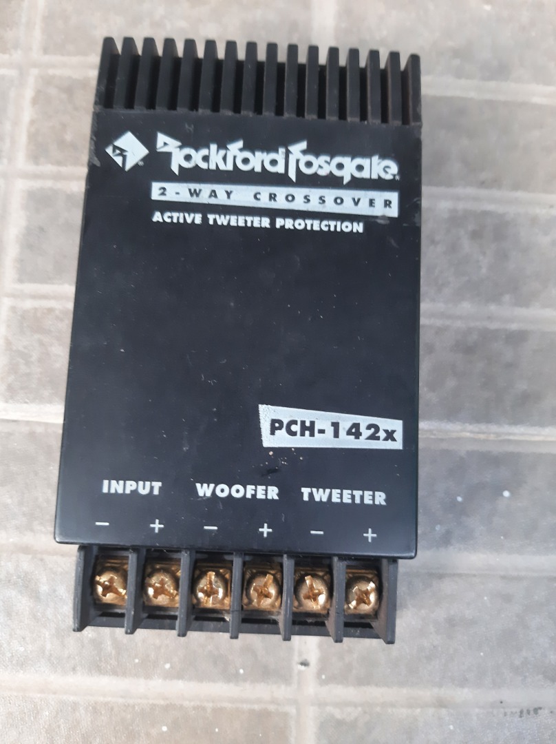 Rockford Fosgate 2-way Crossover Active Tweeter Protection, Audio ...