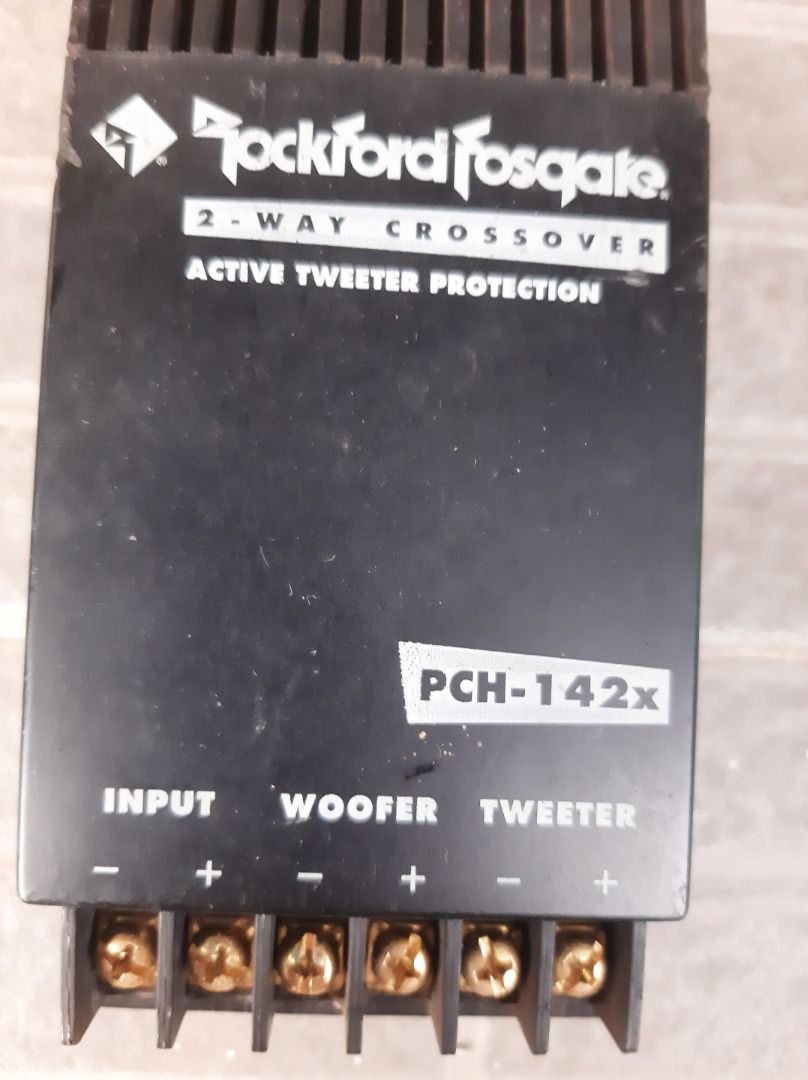 SALE !!! Rockford Fosgate 2-way Crossover Active Tweeter Protection ...