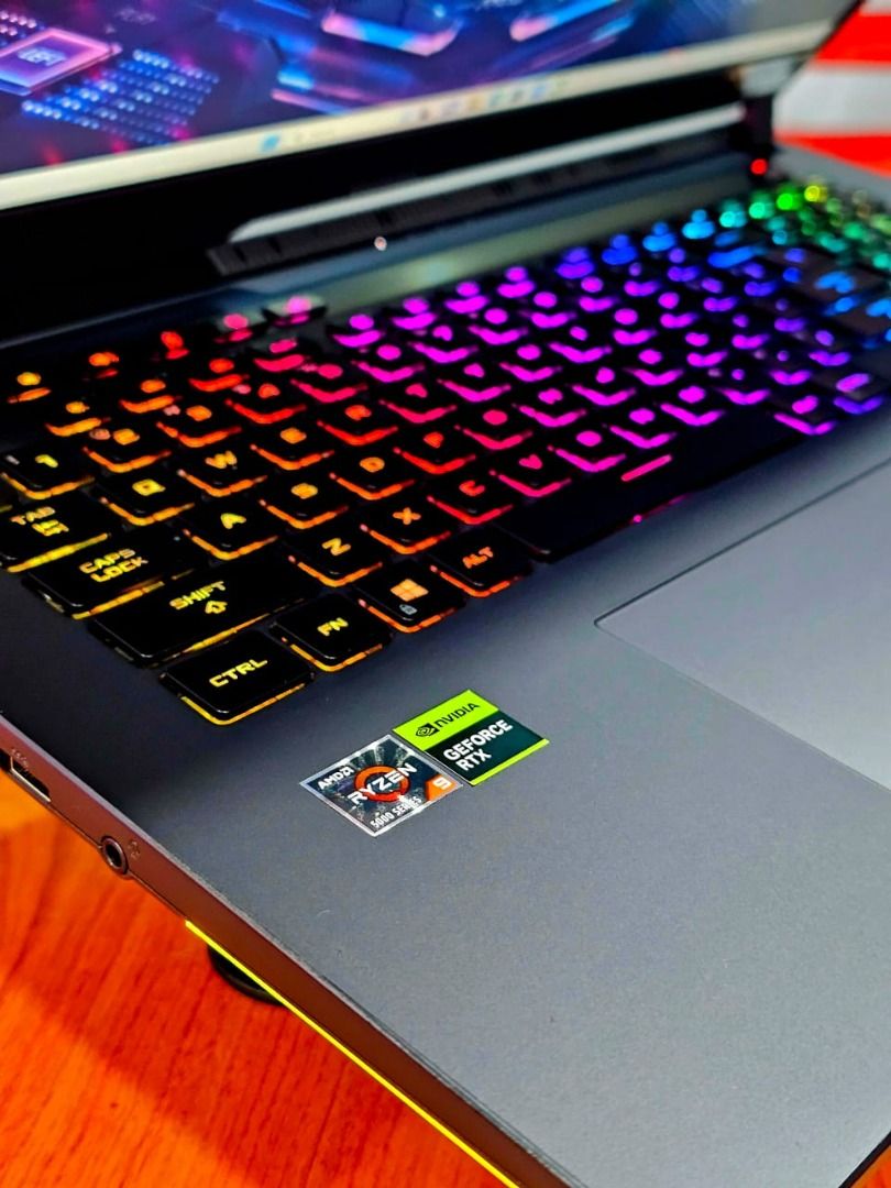 ROG STRIX G7 | RYZEN 9 5900HX | 16GB RAM | RTX 3060 6GB DDR6 | 17 ...