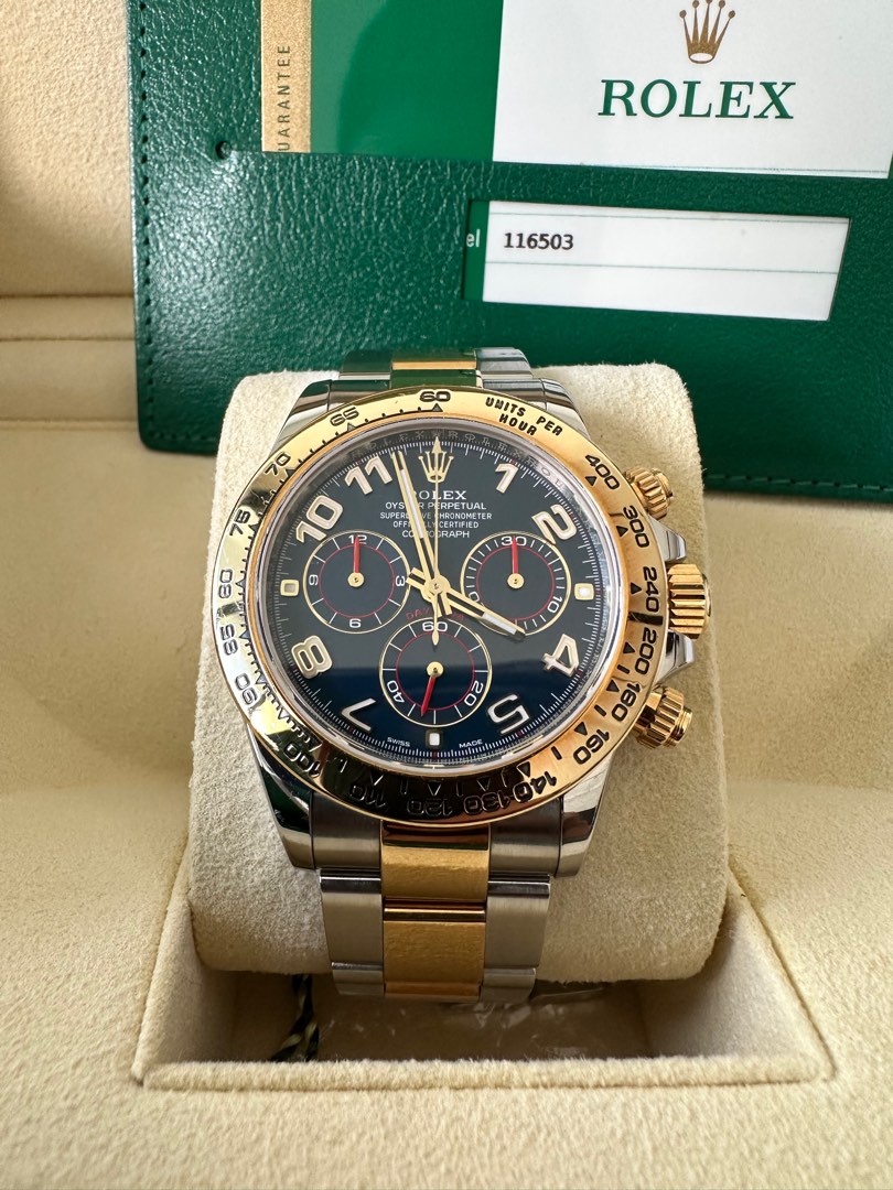 Rolex daytona blue racing dial, Luxury, Watches on Carousell