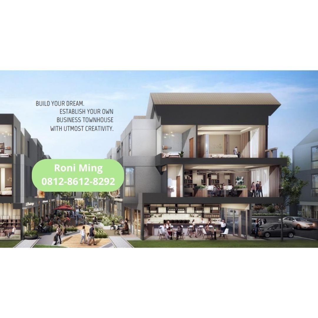 Ruko bsd city cocok untuk perkantoran di Delrey Biztown 3 lantai ...