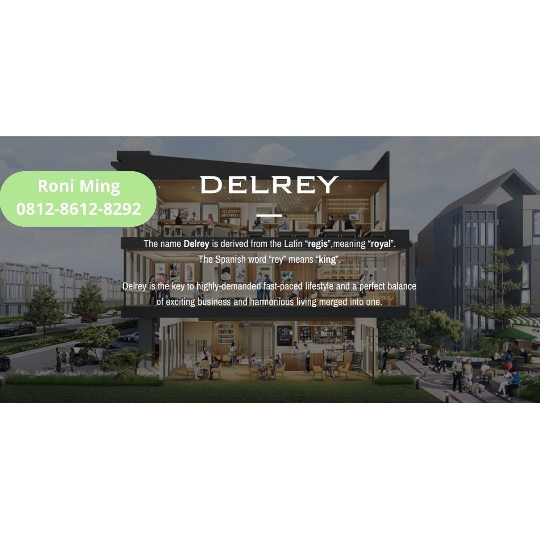 Ruko bsd city cocok untuk perkantoran di Delrey Biztown 3 lantai ...