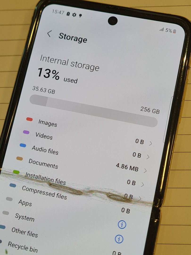 Samsung Galaxy Z Flip Android Smartphone Gold 256 GB, Mobile Phones ...