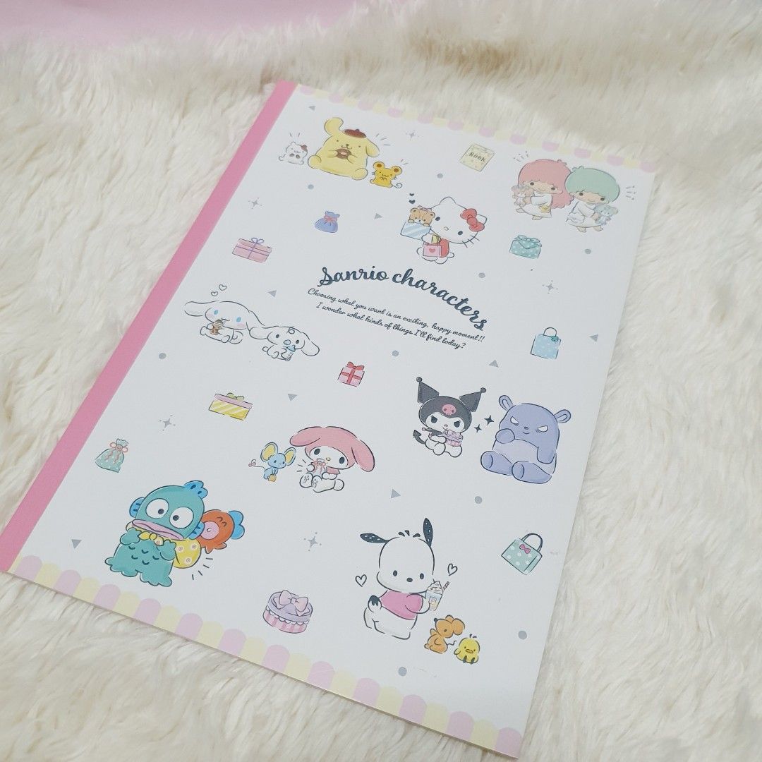 Sanrio Characters Notebook, Hobbies & Toys, Stationary & Craft ...