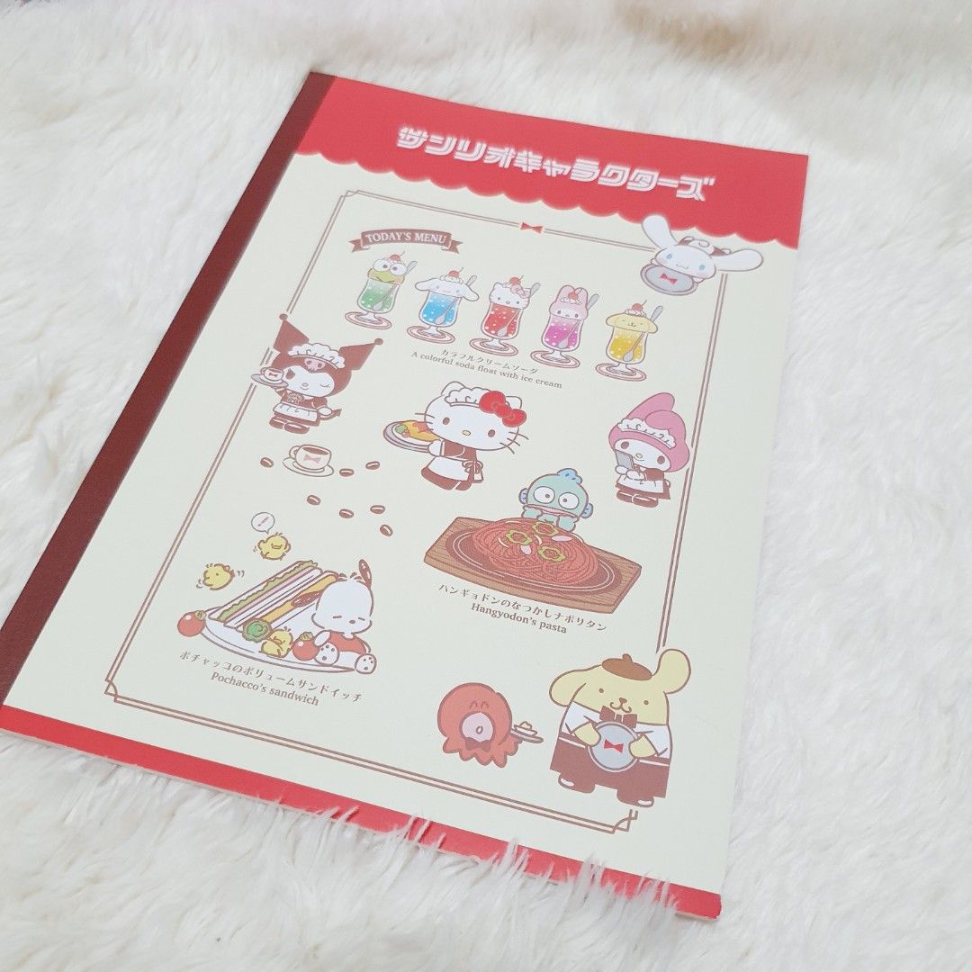 Sanrio Characters Notebook, Hobbies & Toys, Stationary & Craft ...