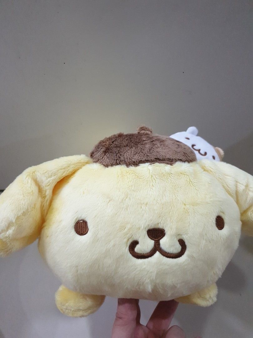 Sanrio Pompompurin tissue holder, Hobbies & Toys, Toys & Games on Carousell