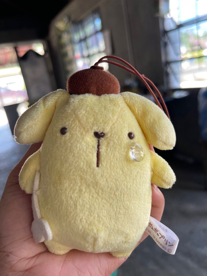 Sanrio Rare Pompompurin charm plush, Hobbies & Toys, Toys & Games on ...