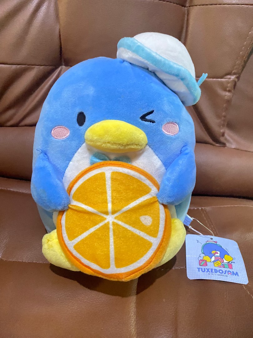 Sanrio Tuxedo Sam Mallow Mascot Plush, Hobbies & Toys, Toys & Games on ...