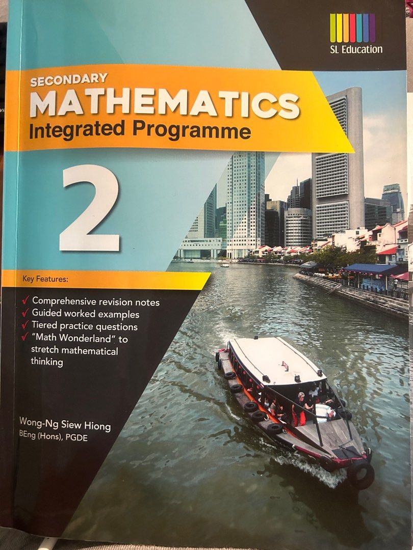 Sec 2 Maths IP, Hobbies & Toys, Books & Magazines, Textbooks on Carousell