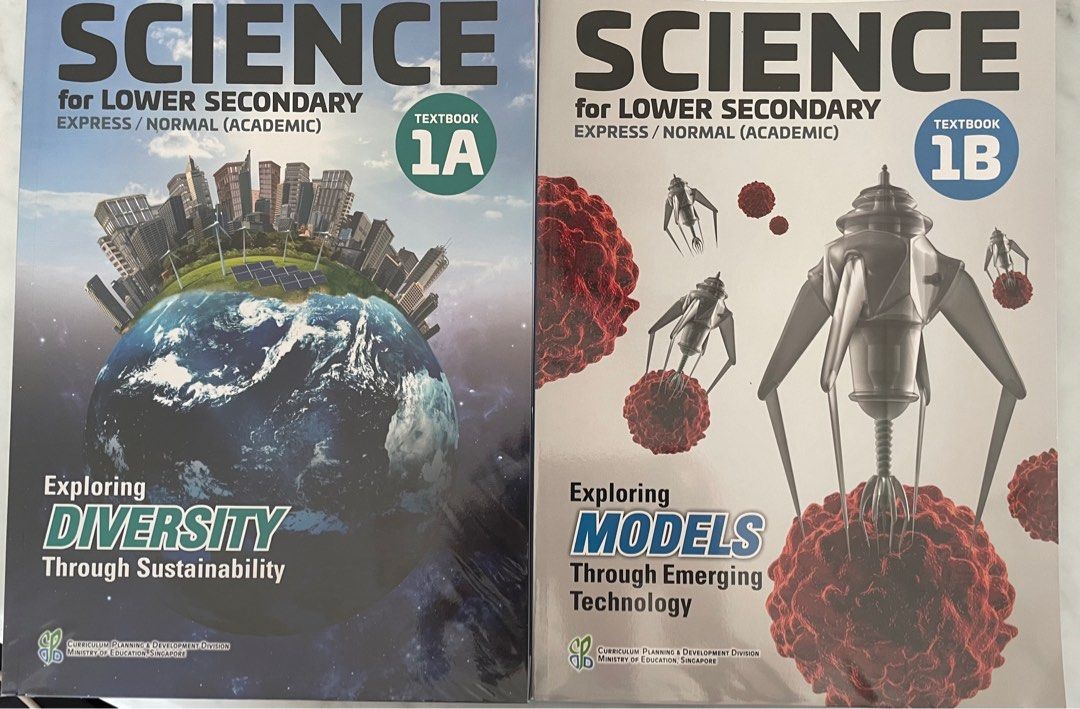 Secondary 1 Science textbooks 1A and 1B, Hobbies & Toys, Books & Magazines, Textbooks on Carousell