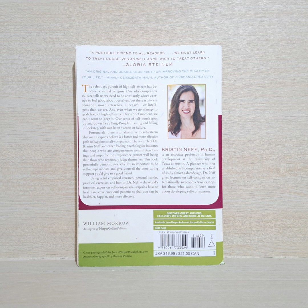 Self-Compassion: The Proven Power of Being Kind to Yourself by Kristin ...