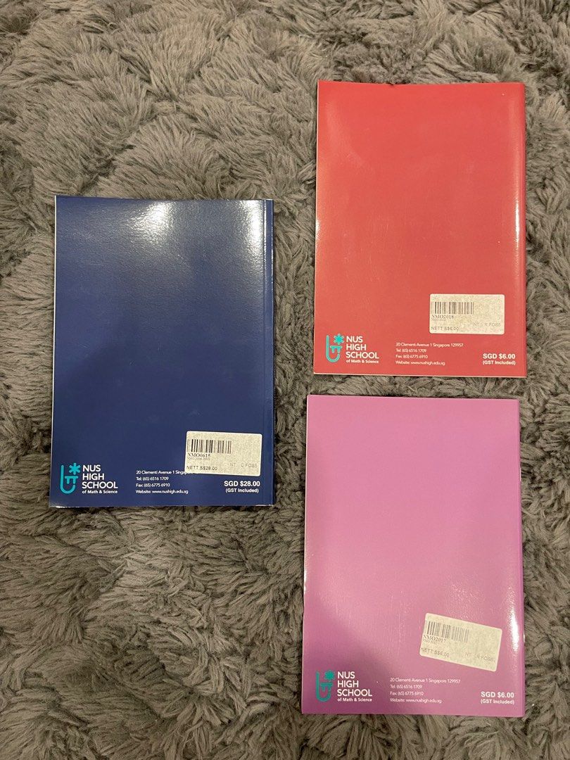 Set of 3 NMOS Math Olympiad Practice Books for Upper Primary, Hobbies ...
