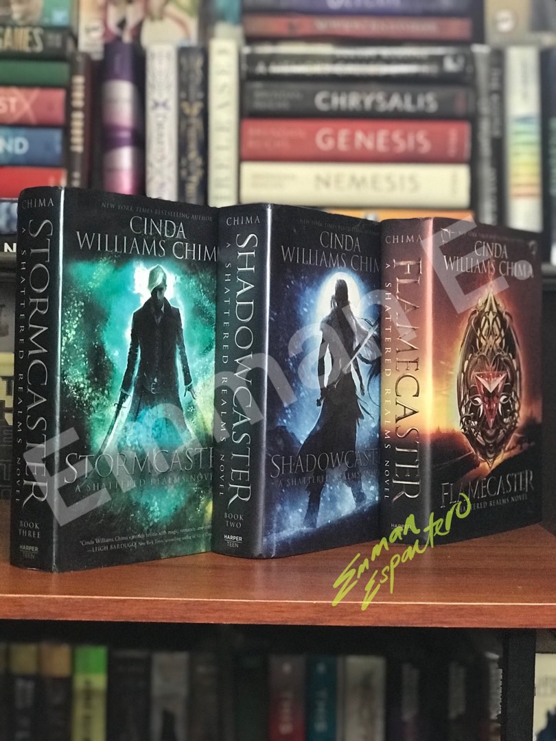 Shattered Realms (Flamecaster, Shadowcaster & Stormcaster) by Cinda ...