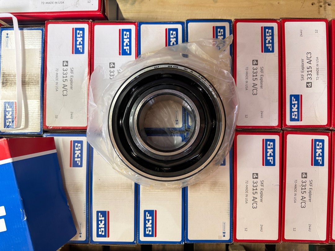 SKF 3315 A/C3 Double row angular contact ball bearings (雙列角接觸球軸承 / 鋼 ...