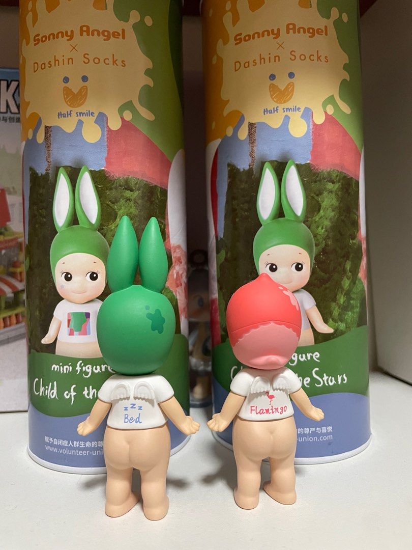 Sonny Angel Dashin RABBIT AND FLAMINGO, Hobbies & Toys, Memorabilia ...