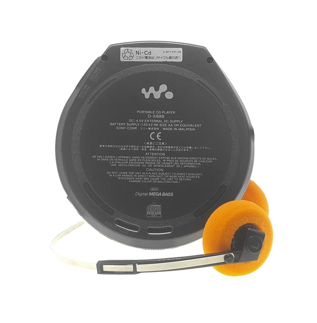 Sony Discman/Walkman D-E888 Portable CD Player In Excellent Working Condition!, Audio, Portable ...